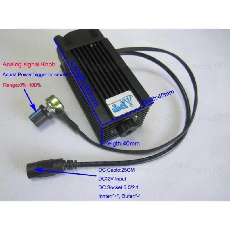 Modulo Laser 5000mW 445nm / 450nm 5W