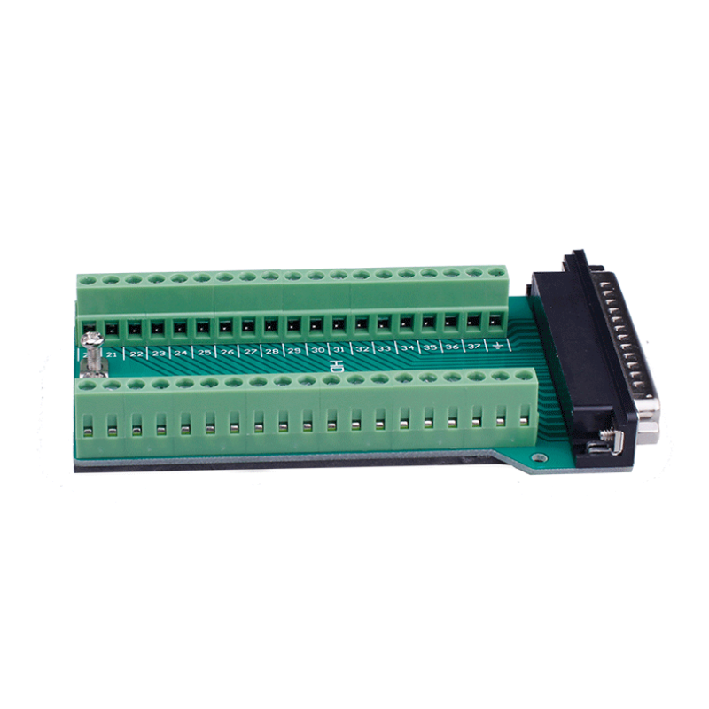 Conector DB37 macho con tornillos