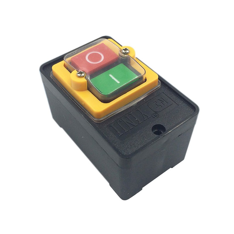 Interruptor industrial de dos botones ON / OFF