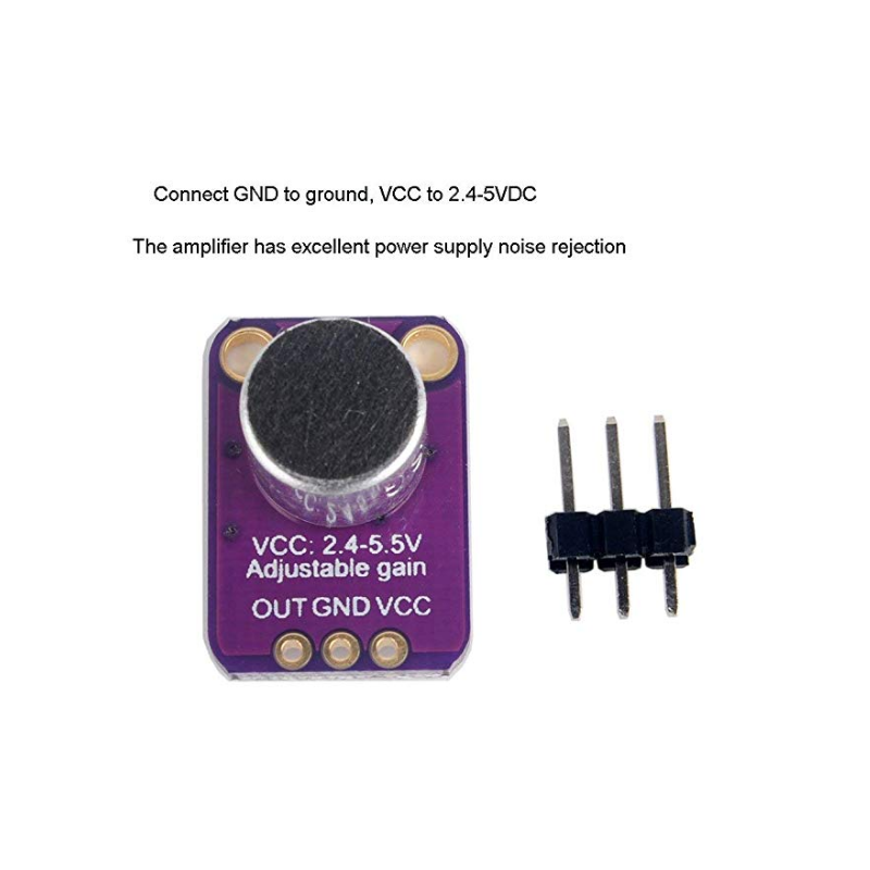 Modulo de microfono electrec GY-MAX4466