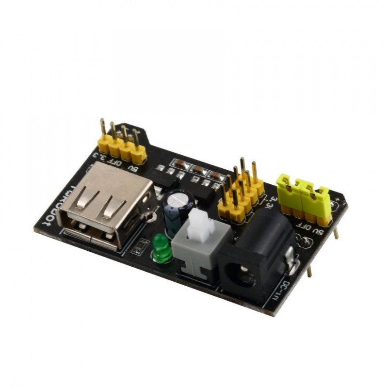 Fuente de energia para protoboard 3.3v / 5V, 700 mah