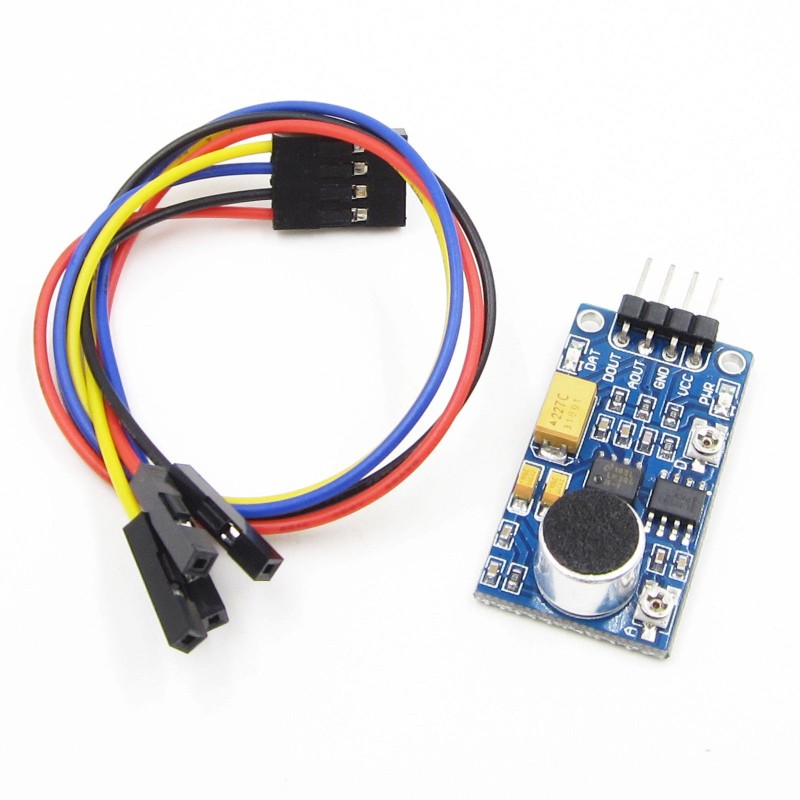 Modulo sensor de sonidos con amplificador de audio LM386