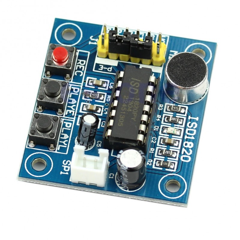 Modulo para grabar y reproducir audio ISD1820