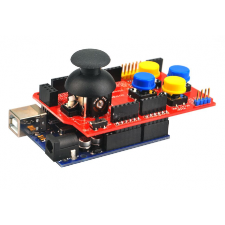 Joystick Shield PS2 Compatible con Arduino