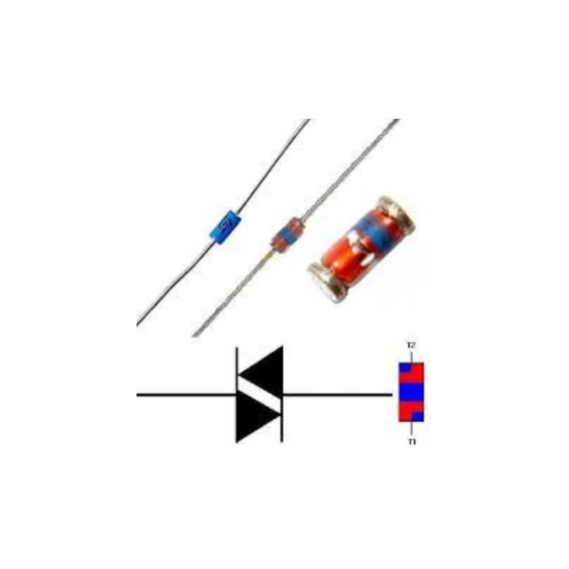 Diac DB3 tiristor bidireccional de disparo 1 unidad