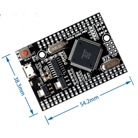 Microcontrolador arduino mega 2560 nucleo micro USB