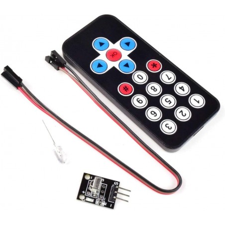 Control Remoto Infrarrojo Tx/Rx HX1838 - 38 KHz