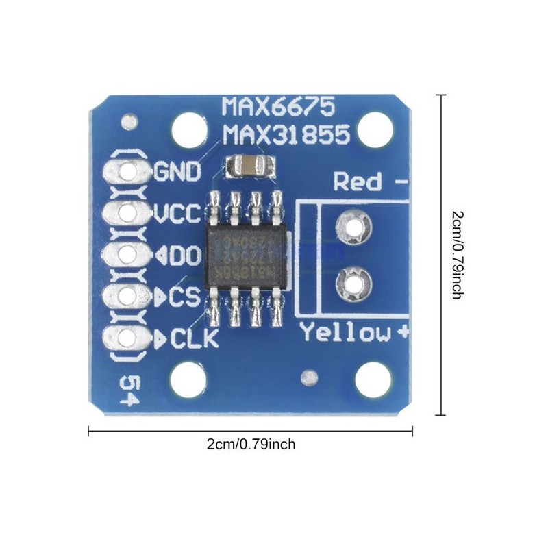 Modulo para termocupla tipo K MAX31855