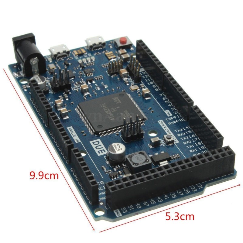 Tarjeta de Desarrollo DUE R3 32 bits Atmel SAM3X8E ARM Cortex-M3 ... Tarjeta de Desarrollo DUE R3 32 bits Atmel SAM3X8E ARM Cortex-M3 ...