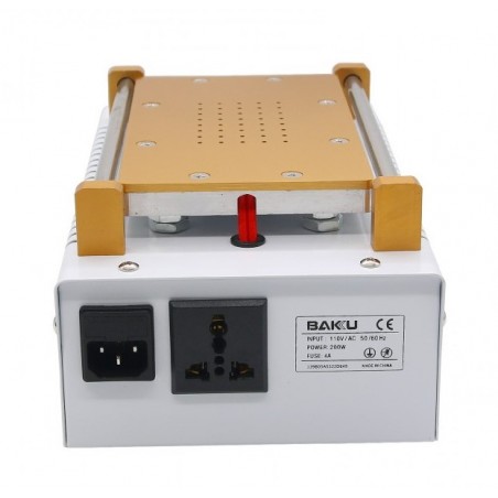 Plancha separadora de pantalla al vacio BAKU BK-946D