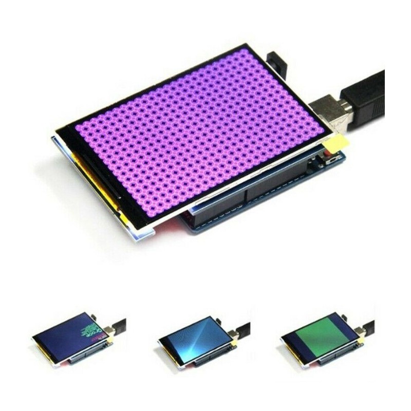 Pantalla TFT LCD 3.5" shield compatible con Arduino