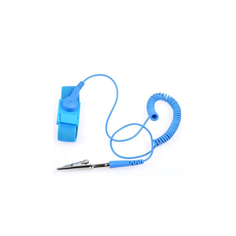 Pulsera antiestatica con cable de descarga de 1.5M