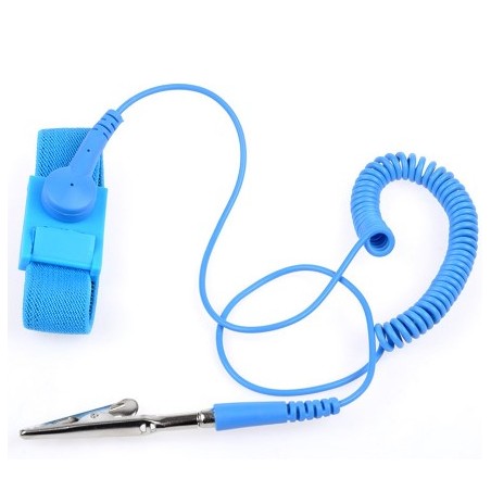 Pulsera antiestatica con cable de descarga de 1.5M