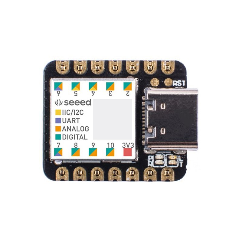 Microcontrolador Seeeduino XIAO compatible con Arduino Microcontrolador Seeeduino XIAO compatible con Arduino