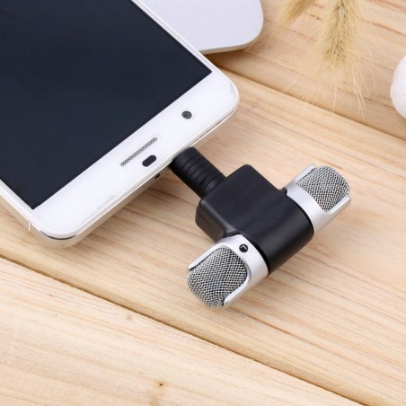 Mini micrófono stereo para Smartphone