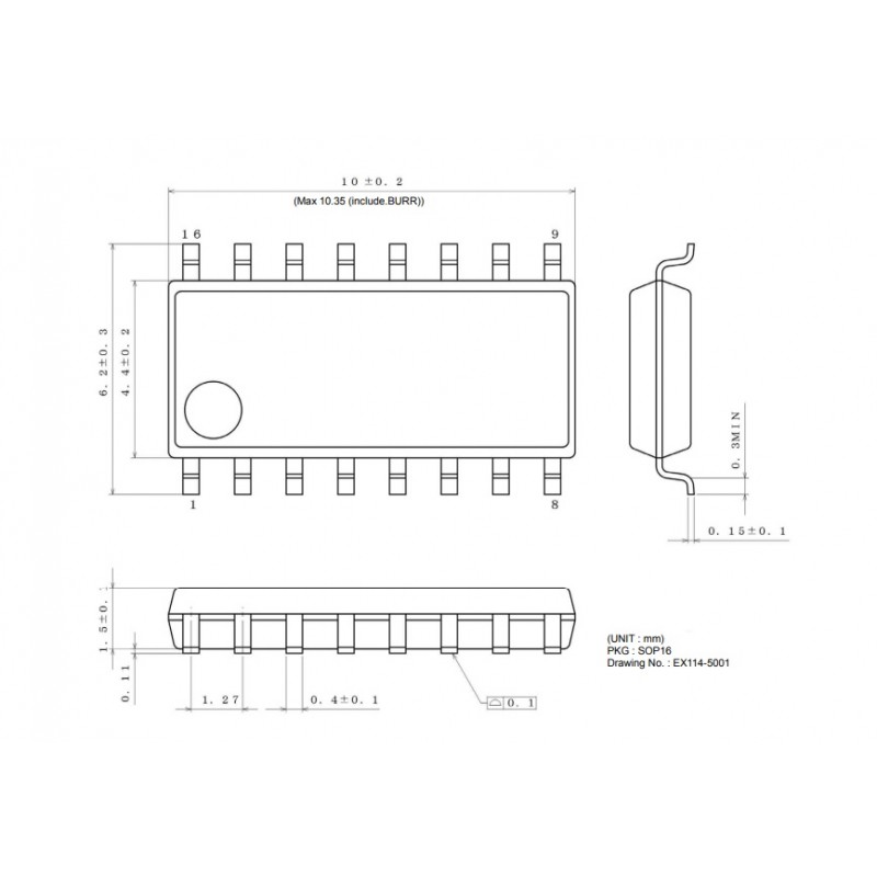 Controlador LED BD9486F-GE2 (SMD/SMT)