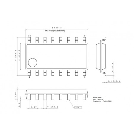 Controlador LED BD9486F-GE2 (SMD/SMT)