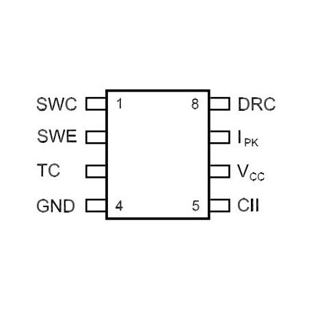 Regulador de Voltaje MC34063ABN (DIP)