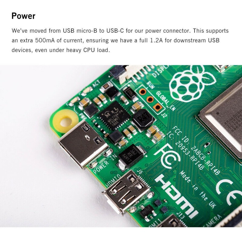 Raspberry Pi 4 Modelo B 4GB RAM Tipo PLACA 4GB RAM Raspberry Pi 4 Modelo B 4GB RAM Tipo PLACA 4GB RAM