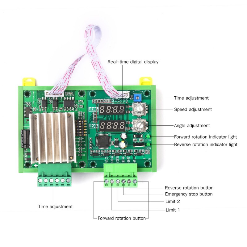 Controlador de Motor Paso a Paso 5786 YF-31