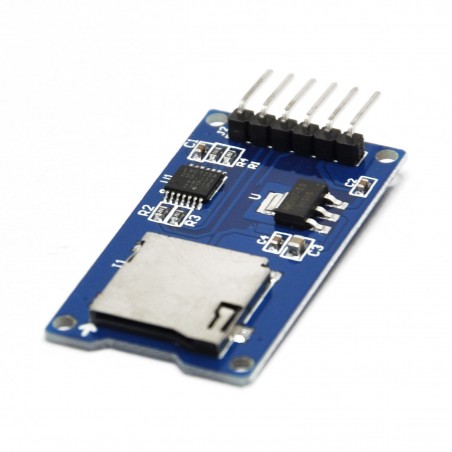 Modulo lector y escritor de tarjetas micro SD compatible con Arduino
