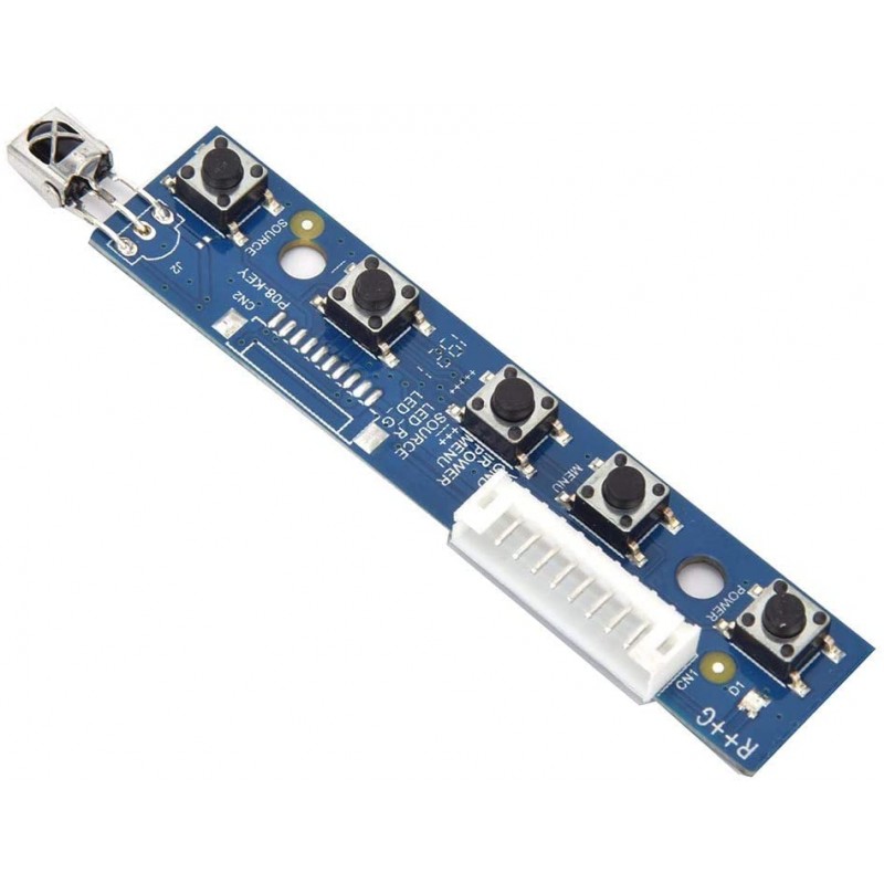 Placa Controladora de Pantalla LCD AT050TN43 de 5" RCA-VGA-HDMI