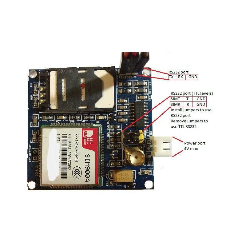 Modulo GSM / GPRS SIM900A