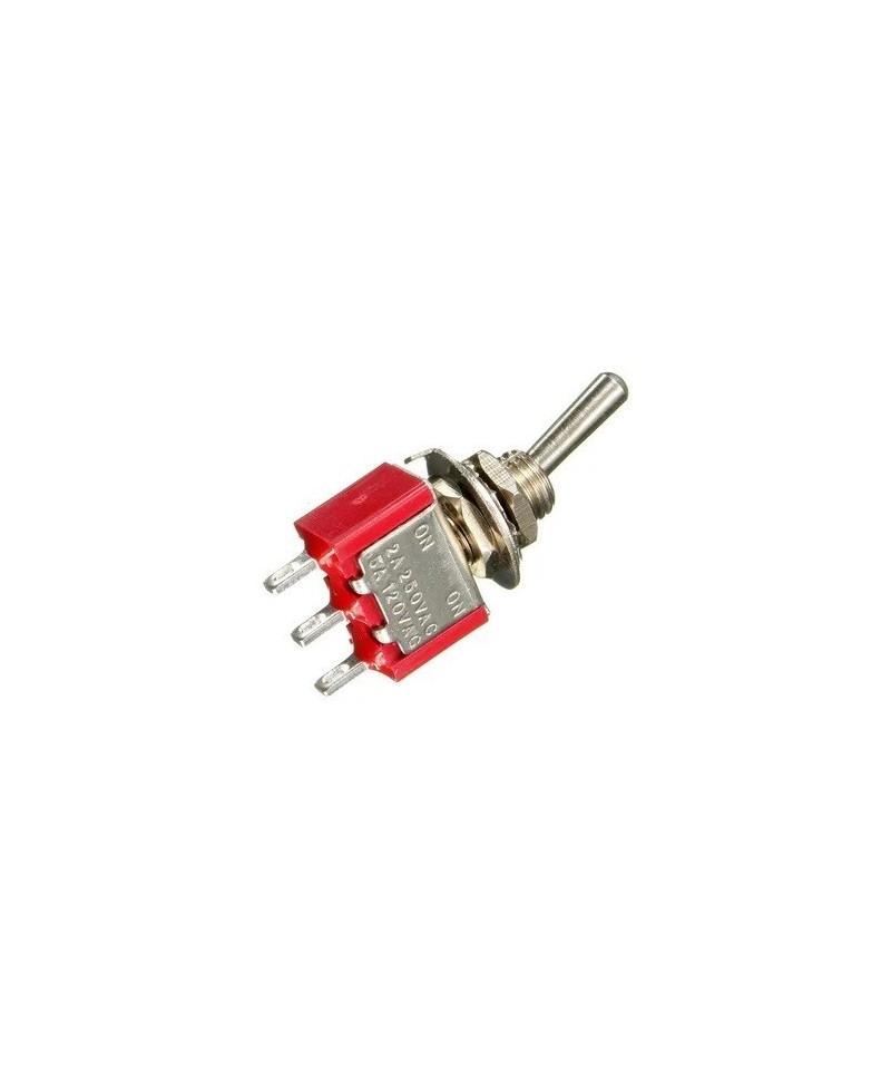 Interruptor de palanca On - Off - On (mini Switch 3 posiciones) 3 pines ...