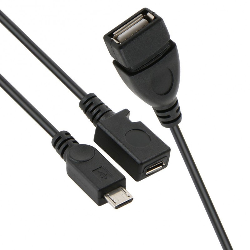 Adaptador OTG para Carga y Datos