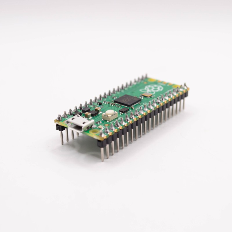 Raspberry Pi Pico Tipo Placa, pines y cable micro USB