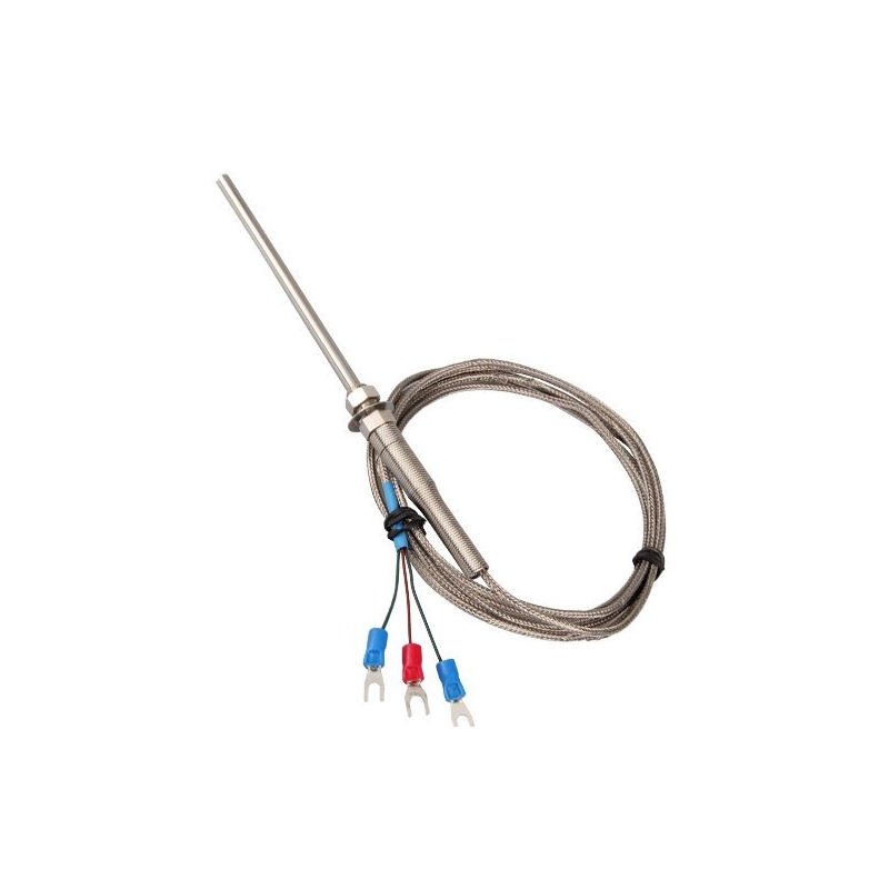 Sonda de Temperatura Termocupla PT100 WZP-291 5x100x2000mm -20 a 450 grados