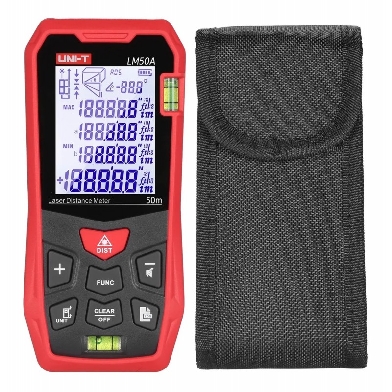 Metro Láser UNI-T LM50A 50 Metros Tipo Sin Bateria