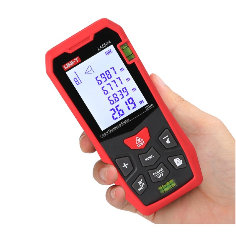 Metro Láser UNI-T LM50A 50 Metros Tipo Sin Bateria