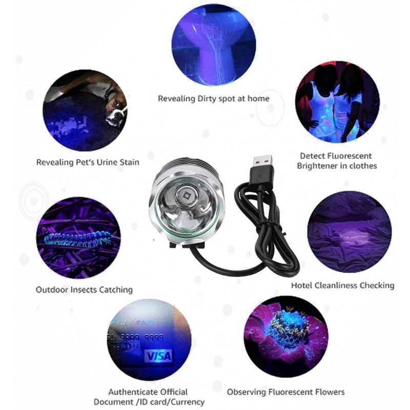 Lampara de Curado LED UV 10W