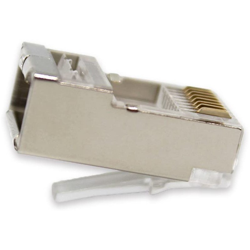 Conector RJ45 CAT 6 Metalico Protegido (2U)