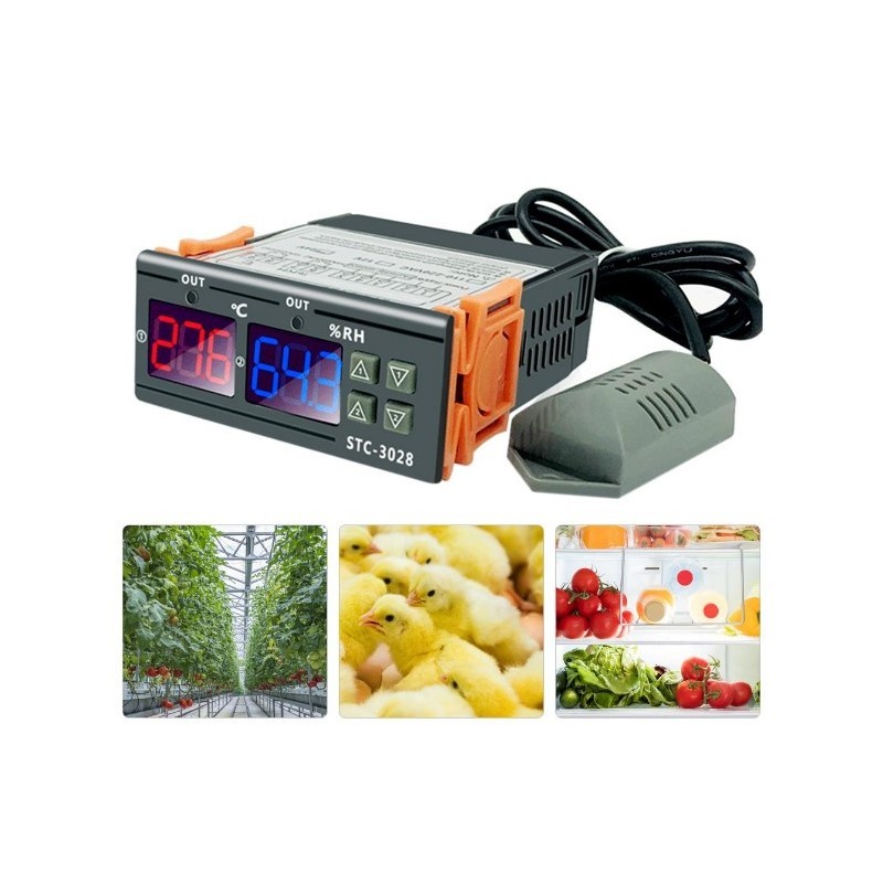 Termostatos Digitales para Control de Temperatura 110/220V Tipo 110 ...