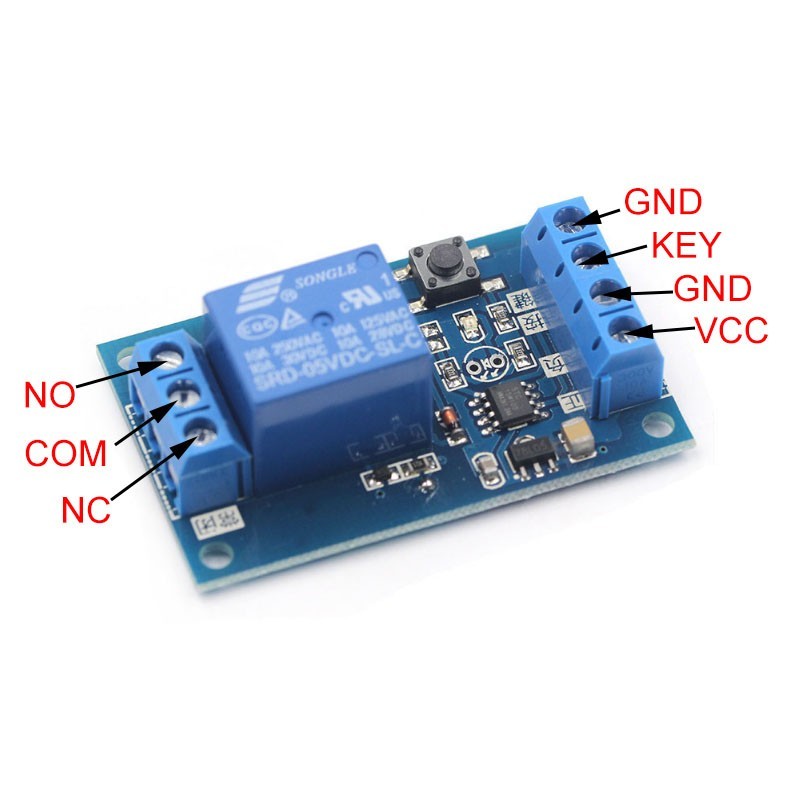 Modulo Rele 12V 10A 1- 4 Canales Tipo 1 Canal
