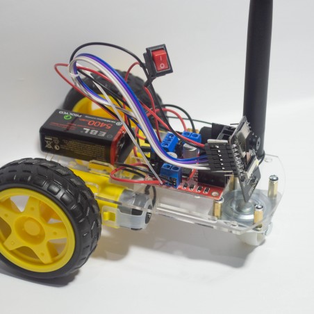 Carrito Robot con Camara ESP-32 WIFI