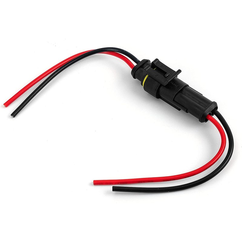 Conector Impermeable Hembra-Macho 2 / 3 /4 Pines Tamaño 2 pines