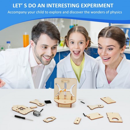 Proyectos de Experimentos de Ciencia STEM 4 en 1 (Kit)