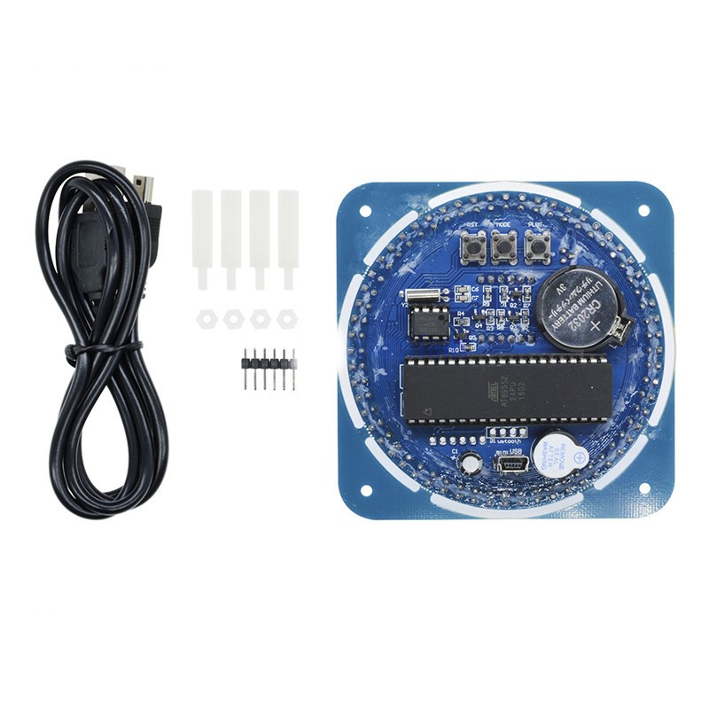 Reloj Digital LED con Display DS1302 con Alarma (DIY)