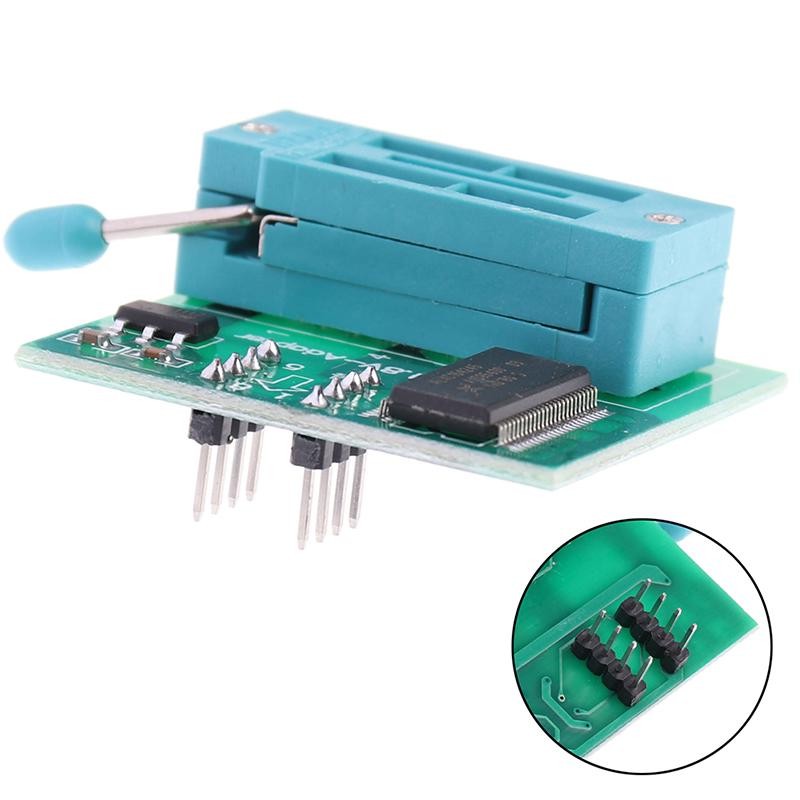 Programador USB CH341 con Base1.8v SPI Flash Sop8 Dip8 W25 Tipo Set #2 ...