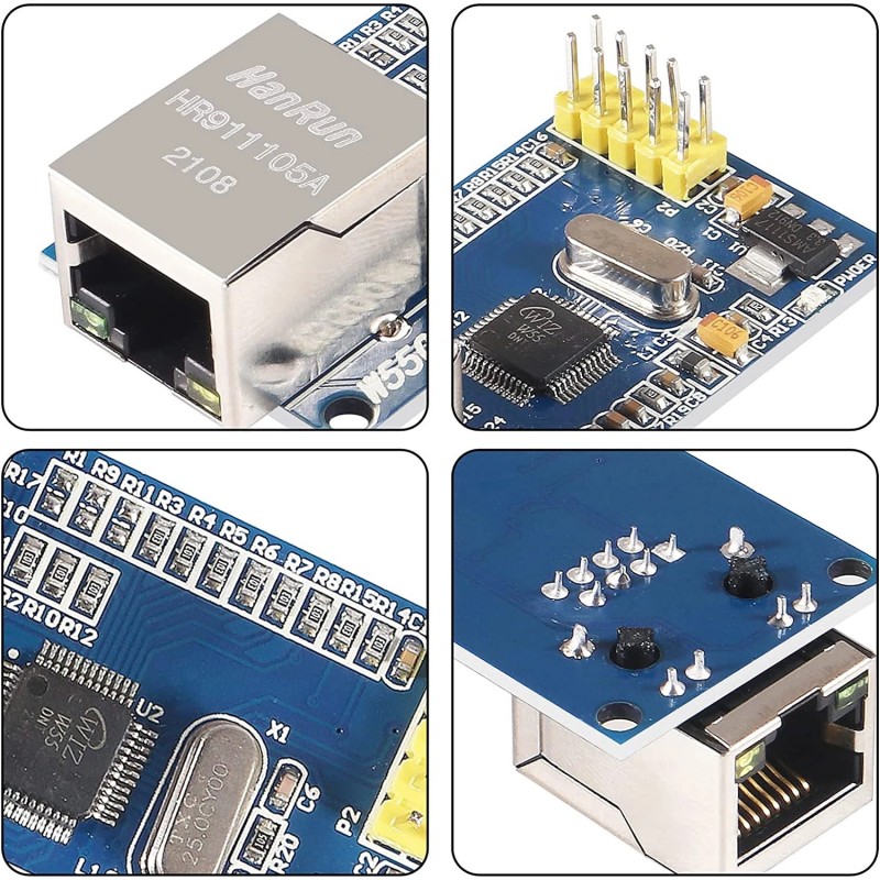 Modulo Ethernet W5500 TCP/IP Interfaz SPI 51/STM32