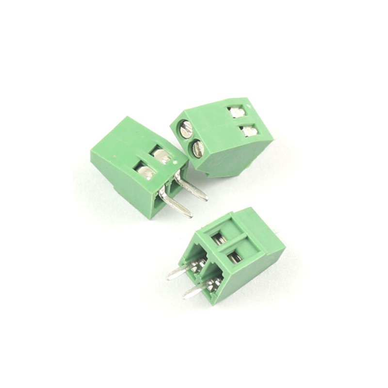 Terminal/Conector Tipo Bloque 2.54mm 2/3/4 Pines (4 Unidades) Tipo 2 PINES