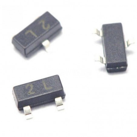 Transistores SMD (2 Unidades) Valor S9012 (2T1 PNP)