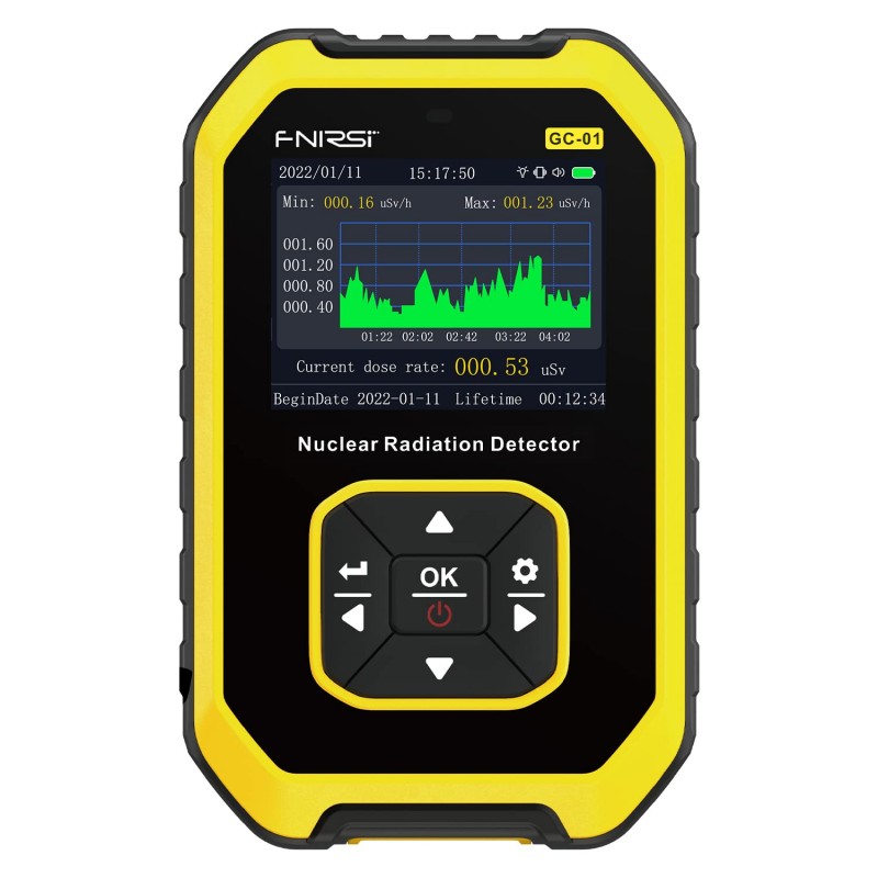 Medidor de Radiacion Nuclear FNIRSI GC-01