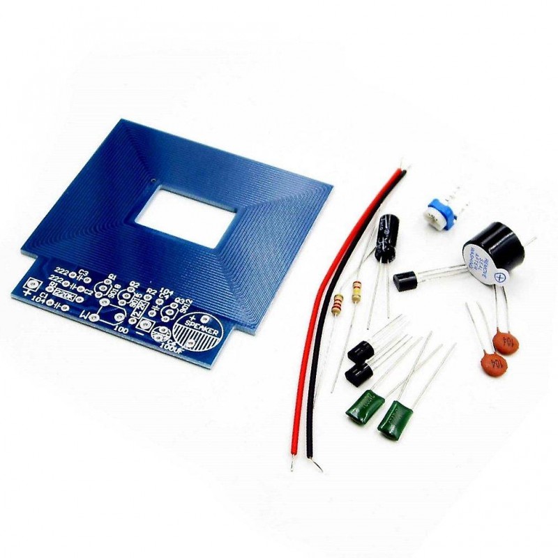 Metal Detector Scanner Unassembled Kit