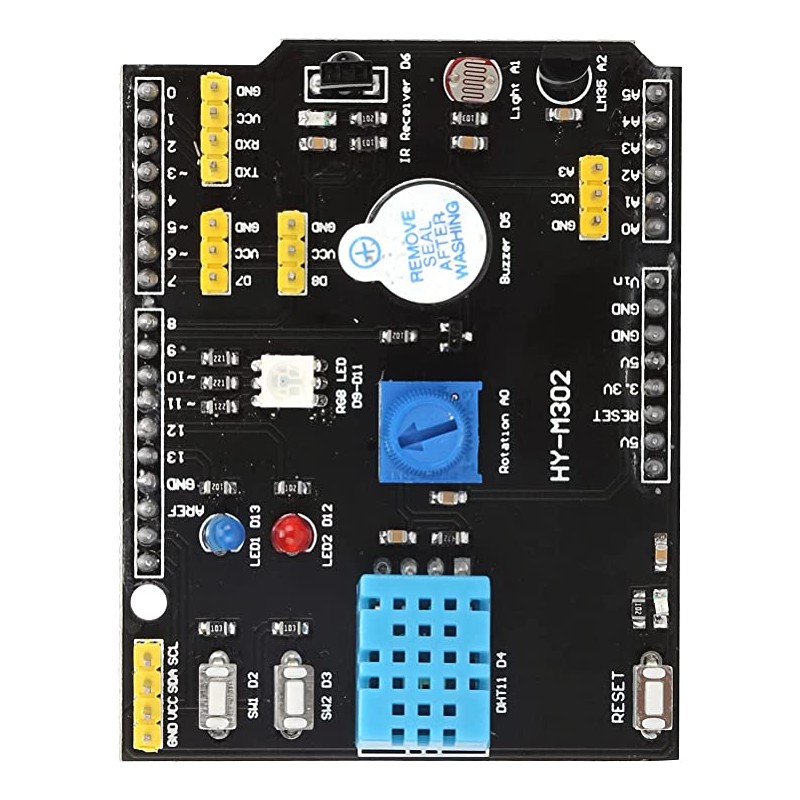 Placa de Expansion Multifuncional 9 en 1 HY-M302 compatible con Arduino