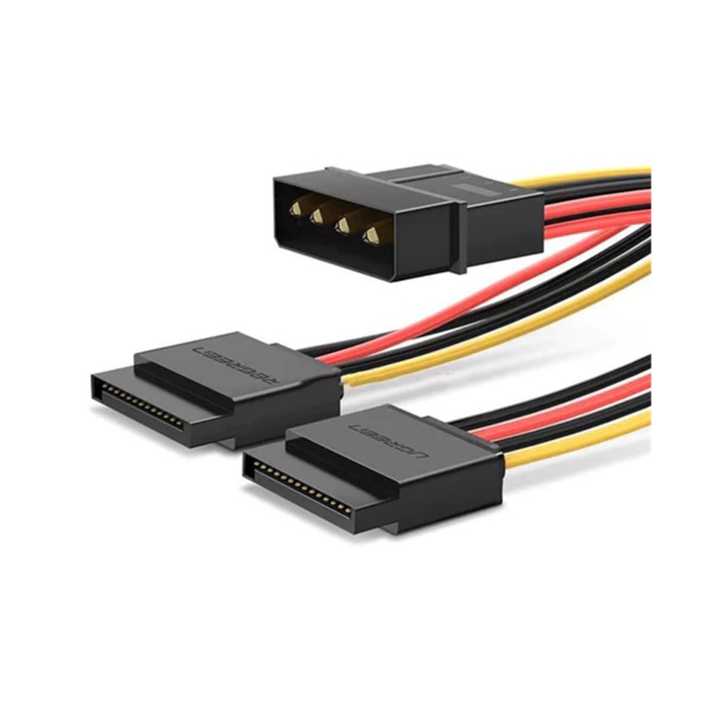 splitter de energia sata ugreen sata 4 / 15 pin a 15 pin Tipo 4 PINES A ...