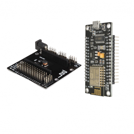 TARJETA DE DESARROLLO IOT NODEMCU WIFI ESP8266 con SHIELD para Tarjeta de desarrollo NodeMcu Lua ...
